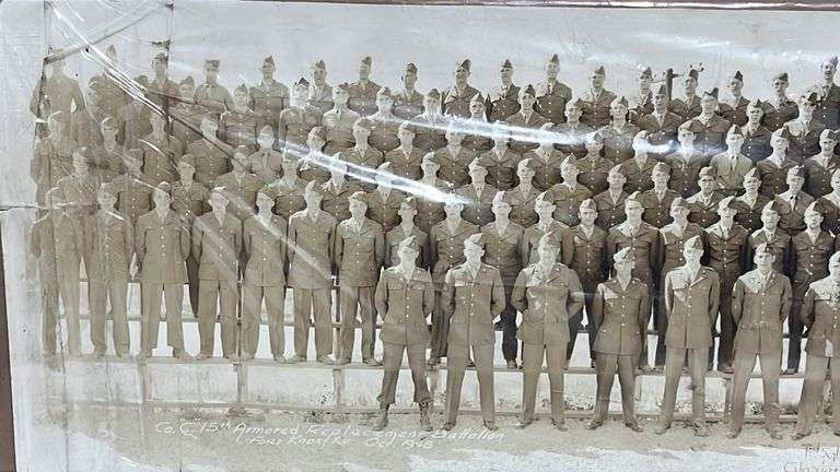 WWI Photo, 31" x 8", no frame - Albrecht Auction Service