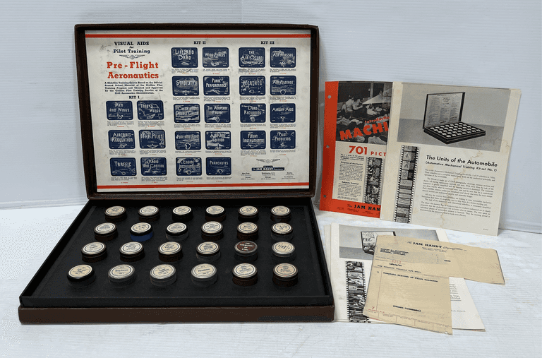 1948 The Jam Handy Organization, one complete kit, set of pilot ...