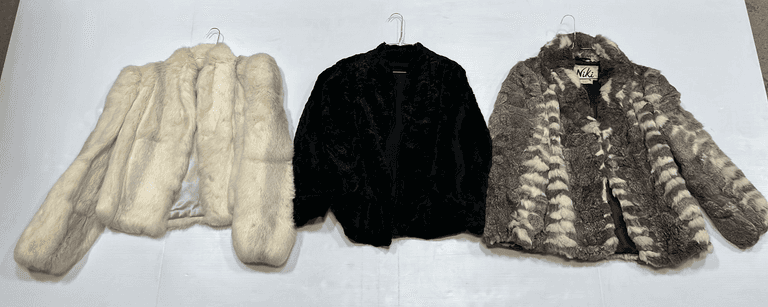 (3) Ladies custom made fur coats, size medium, good - Albrecht Auction ...