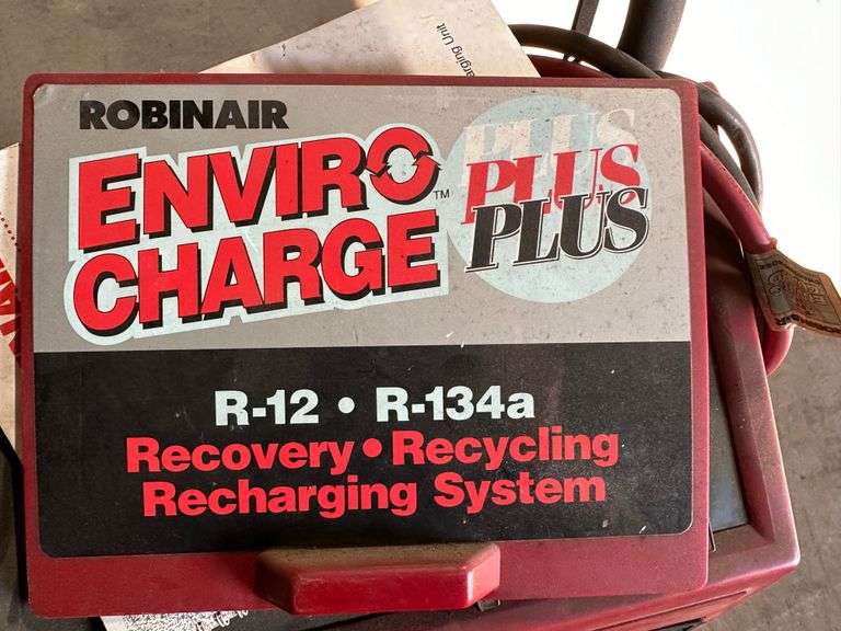 Robinair Enviro Charge Plus recovery/recycling recharging system with ...