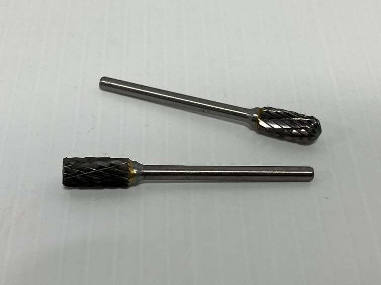 10-Piece tungsten carbide grinding/deburring bit set, double cot ...