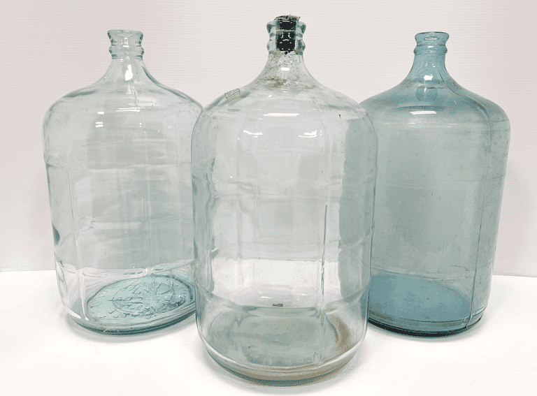 (3) 5-Gallon glass carboy, great for winemaking or collecting coins ...