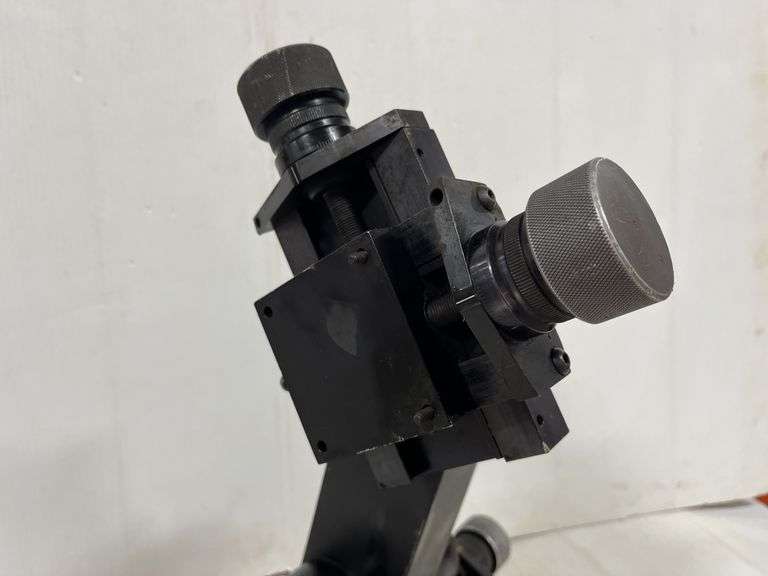 Translation stage 3 axis with adjustable gibs and vernier dials, very ...