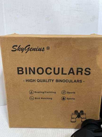 Pair of Sky Genius binoculars, 10x50, new - Albrecht Auction Service