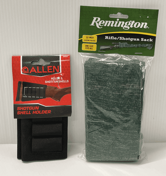 Allen 5-Shell Shotgun Shell Holder, and a Remington 52" Rifle/Shotgun ...