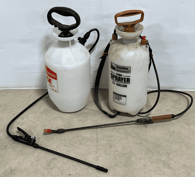 (2) Hand sprayers, includes: 2-Gallon ground work, and 2-Gallon ACE ...