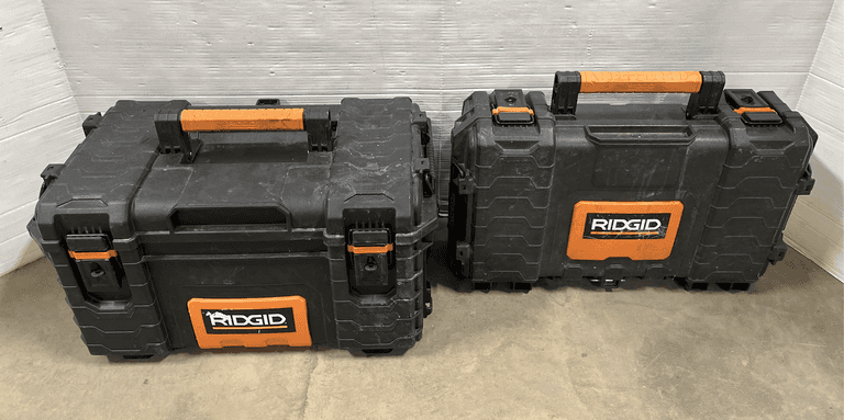 (2) RIDGID Boxes, includes: Six- 12" to 18", and Twelve- 12" to 18 ...