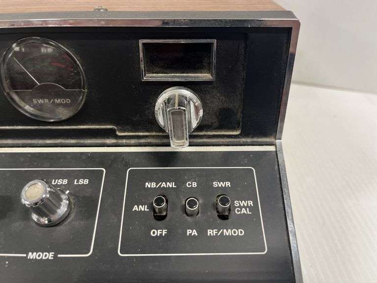 Cobra home base CB unit, 13"W, good, works - Albrecht Auction Service