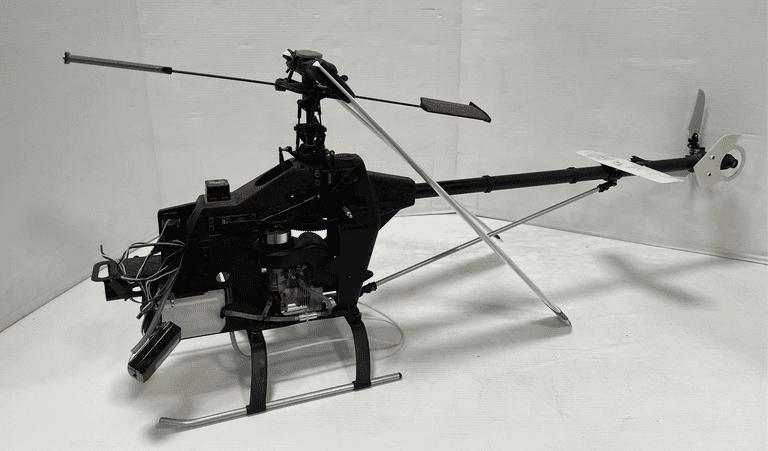 Jr. Propo Heli Division Helicopter, 41"L, motor runs, great for parts ...