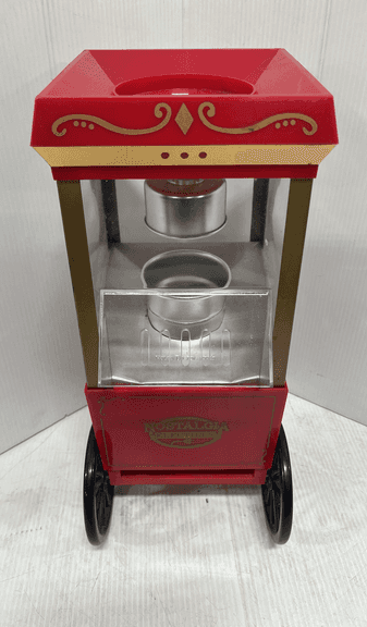 Nostalgia Electrics old fashioned movie time tabletop popcorn popper ...
