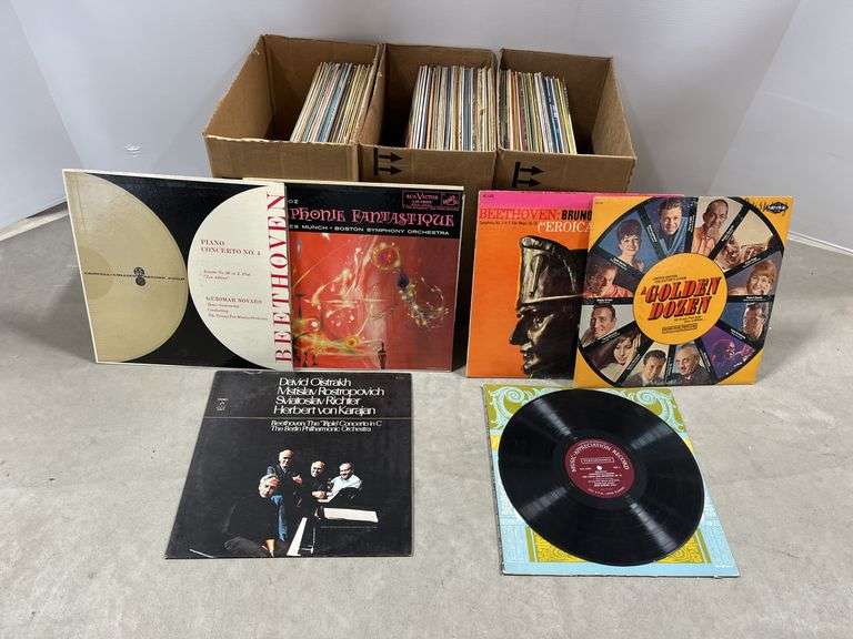 (100) Vinyl LP Record Albums, comes in various conditions - Albrecht ...
