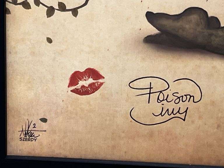 Framed Harley Quinn, Catwoman, and Poison Ivy prints, by Nathan Szerdy ...