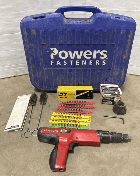 Powers fasteners low velocity power adjustable powder actuated ...