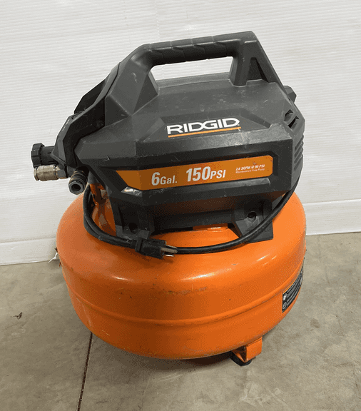 RIDGID Air Compressor, Model No. OF60150HBT, works great - Albrecht ...