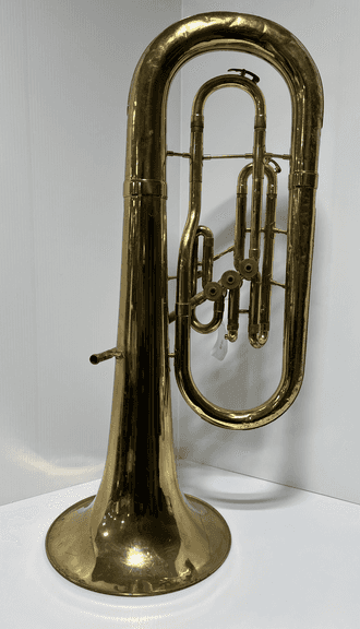 Olds 3-valve euphonium, model Ambassador, serial no. 635385, no case ...