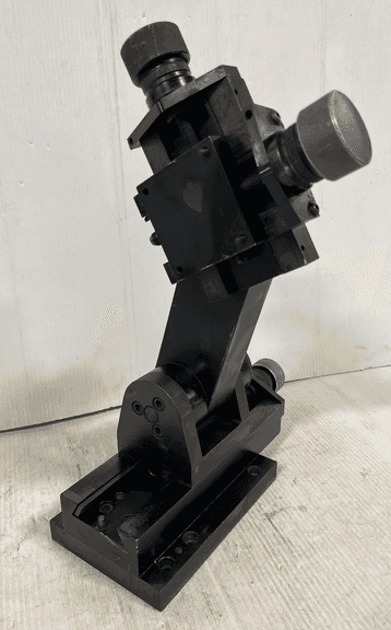 Translation stage 3 axis with adjustable gibs and vernier dials, very ...
