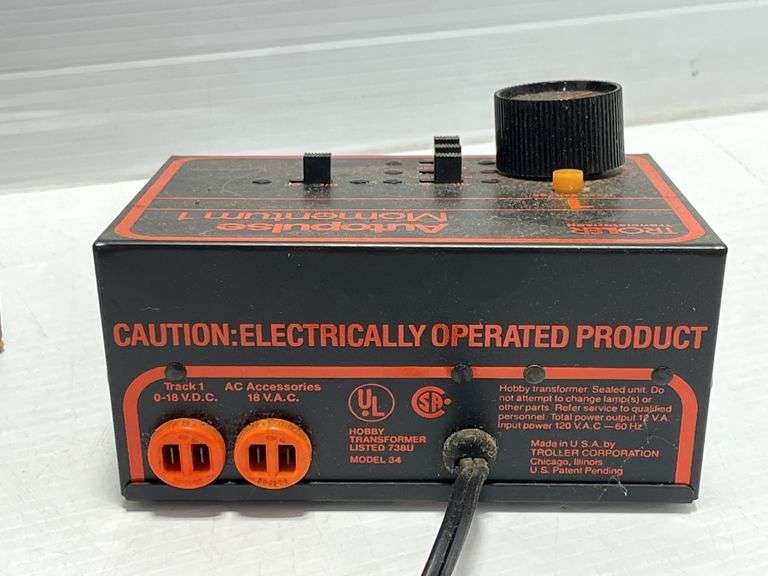 Troller Transistorized Autopulse Model Railroad Power Pack, Model No ...