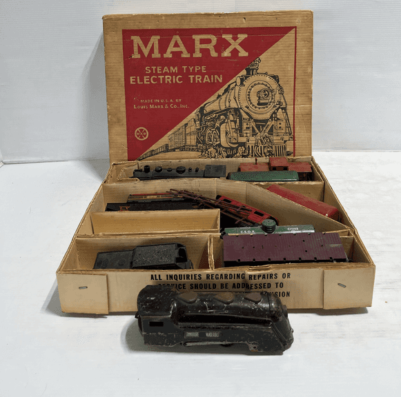 Older Marx steam type electric trainm approx. 9"L - Albrecht Auction ...