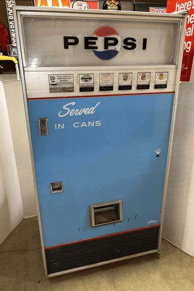 1960s LaCrosse Pepsi Machine - Albrecht Auction Service