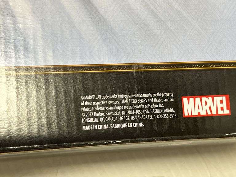 (7) Pieces of Black Panther toy items, includes: Marvel Studios Action ...