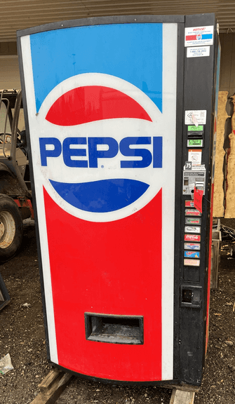 Pepsi beverage soda machine, Mrf: Vendo Company, California, model ...