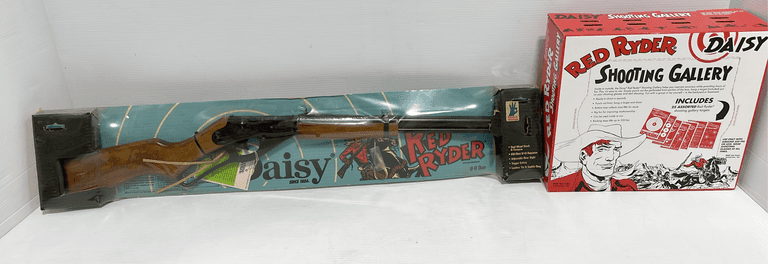 1984 Red Ryder BB gun, new in original factory packaging; 1984 Daisy ...