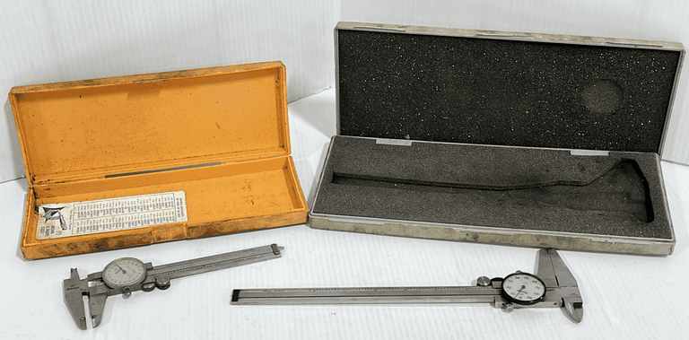 (2) Micrometers for machinery, in original boxes, new, great - Albrecht ...