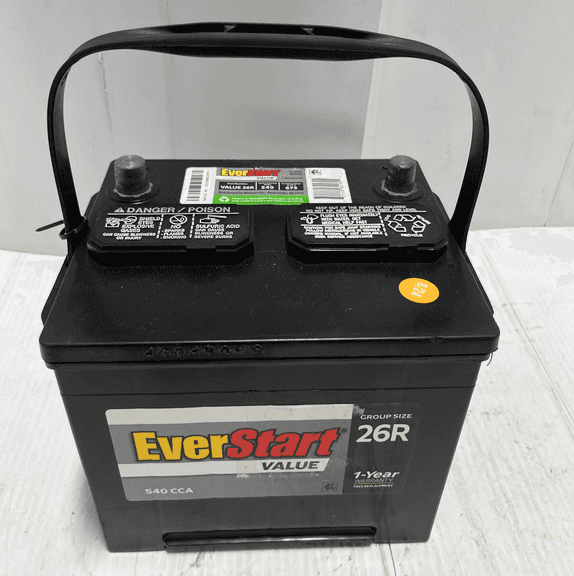 EverStart Value automotive battery, still has manufacturers replacement ...
