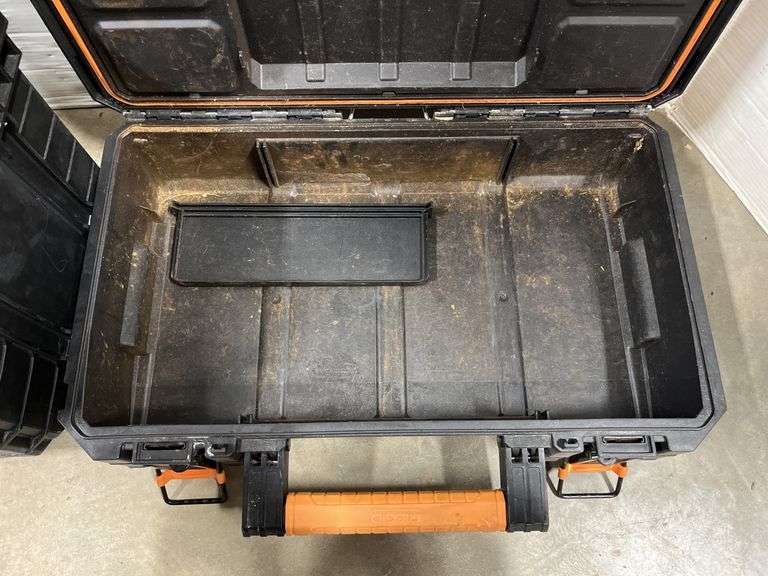 (2) RIDGID Boxes, includes: Six- 12" to 18", and Twelve- 12" to 18 ...