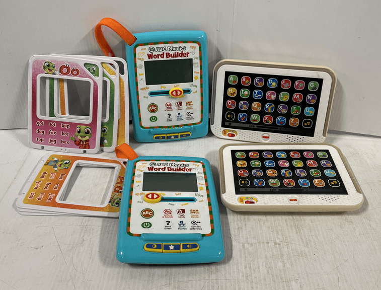 Fisher Price laugh and learn ABC alphabet tablets, 3- smart stages with ...