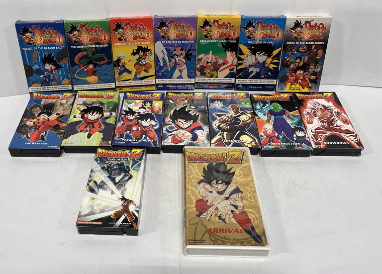Dragon Ball-Z VHS collection - Albrecht Auction Service