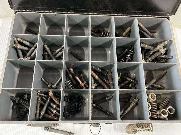 Exhaust manifold stud assortment kit with sprayer, fair - Albrecht ...