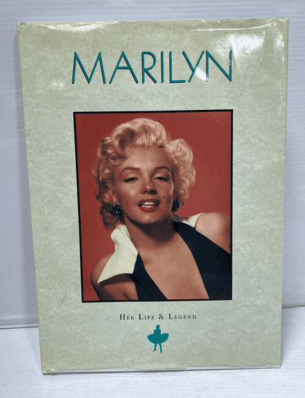 Marilyn Monroe book, Her Life & Legend, the illustrated true story of ...