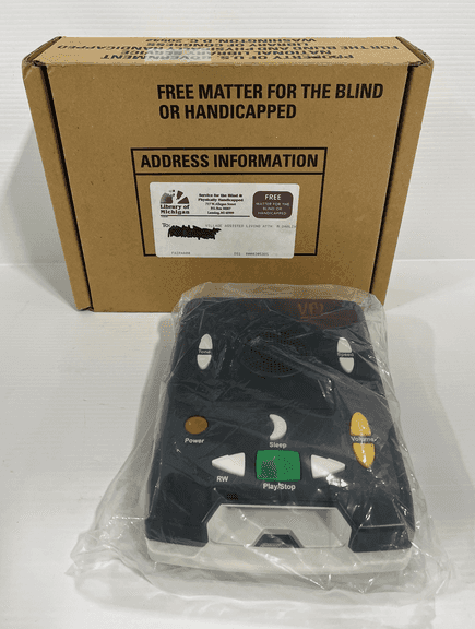Digital talking book player, model DSI Library of Congress, good ...