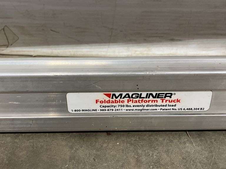 (2) Magliner aluminum ramps, 750lb. capacity each, 30 3/4" x 23 1/4 ...