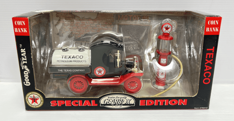 Texaco GoodYear 1/25 scale 1912 Ford Model-T Gas Pump Coin Bank ...