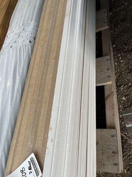 (37) Pieces of 411 MDF Casing Primed 3/4" x 3" x 16', brand new ...
