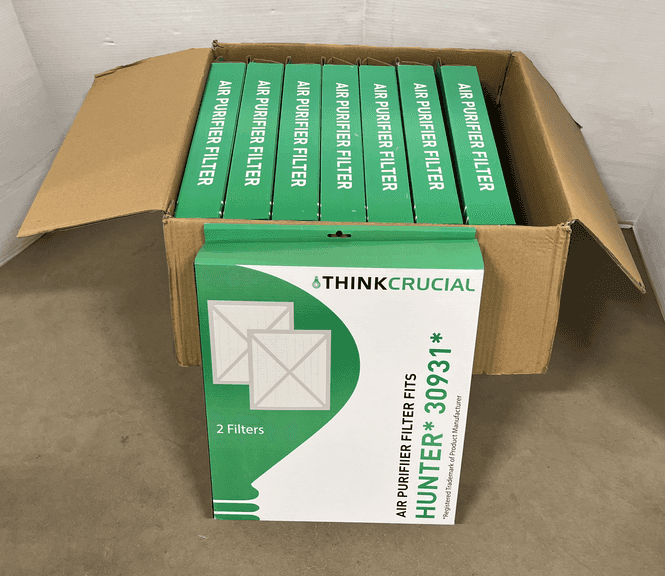 Air purifier filter, 8-boxes, each box has two filters, 16 total ...