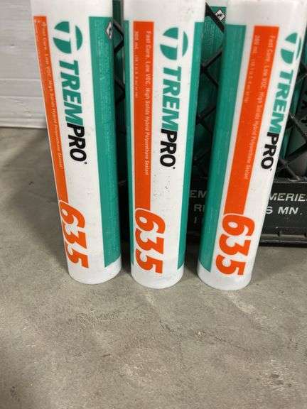 (37) Tubes of TremPro 635 caulk - Albrecht Auction Service