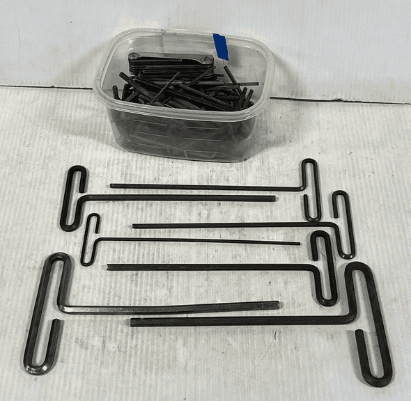 (141) Piece Allen wrenches, 7-piece heavy duty T-handle, 1/8" to 5/8 ...