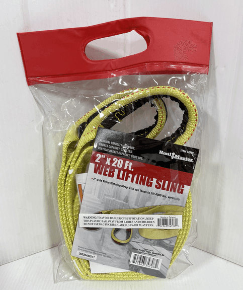 Haul Master lifting sling, 2" x 20', never opened, new in package ...