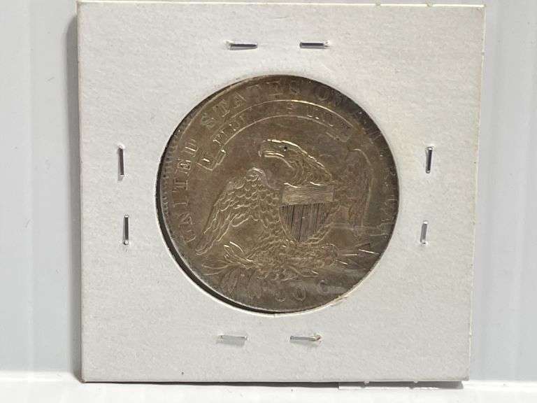 1835 Bust half dollar, very high grade coin, mint state - Albrecht ...