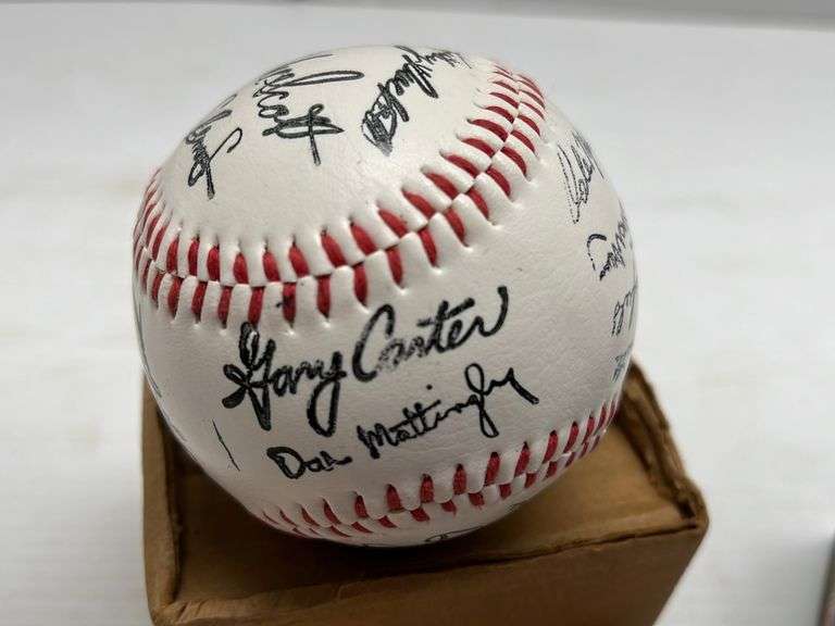 (4) Baseballs, include: Starting lineup All Star ball; Ball from Old ...