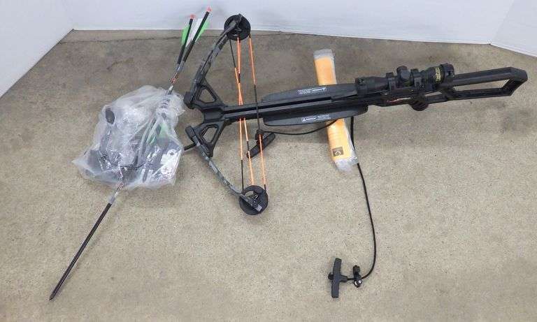 Bought new in 2023, 10-Point Wicked Ridge crossbow, includes carbon ...