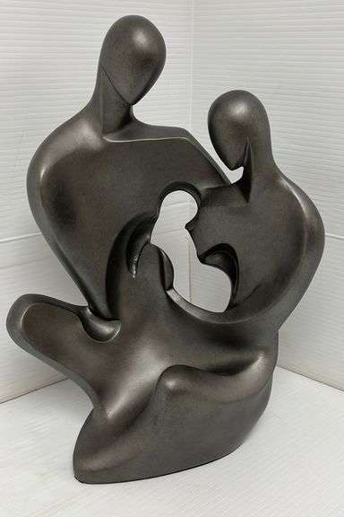 Vintage 1909-1999 Austin Alexander Dianel heavy art deco sculpture, 14 ...
