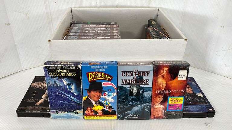 (35) VHS movies, documentaries, and blanks, include: Time Magazine set ...