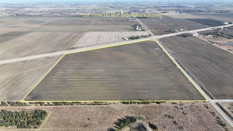 TRACT 3: Approx. 43 Acres +/-. The FSA map shows approx. 43.08 Ac ...