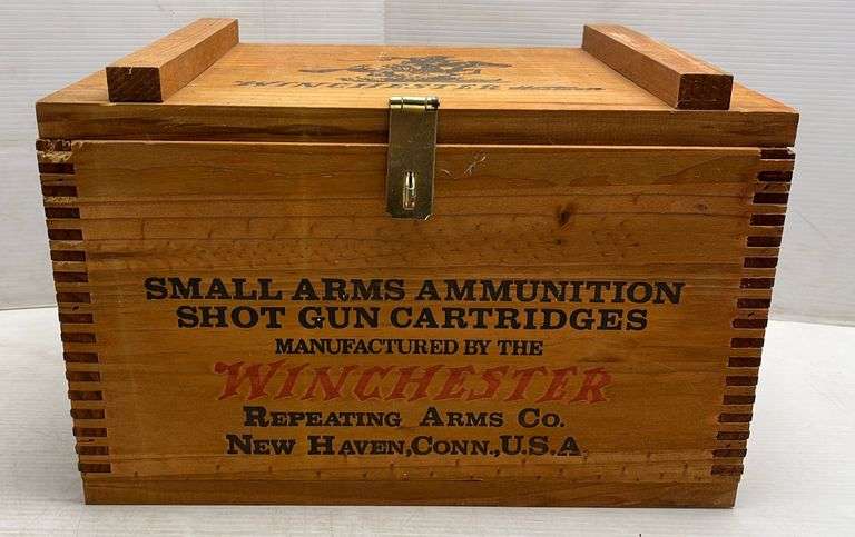 WInchester Western small arms ammo shotgun cartridges and ammo box ...