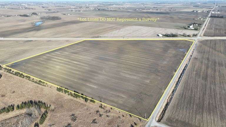 TRACT 3: Approx. 43 Acres +/-. The FSA map shows approx. 43.08 Ac ...