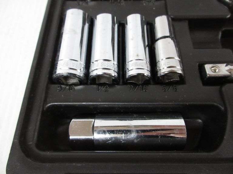 Black Hawk socket set, nice - Albrecht Auction Service